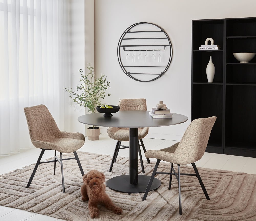 Dining angle: the most beautiful dining tables and chairs for long ...