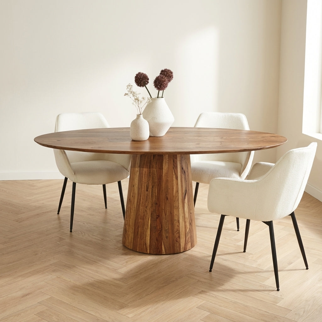 Oval Dining Tables - Elegant & Spacious – Dimehouse