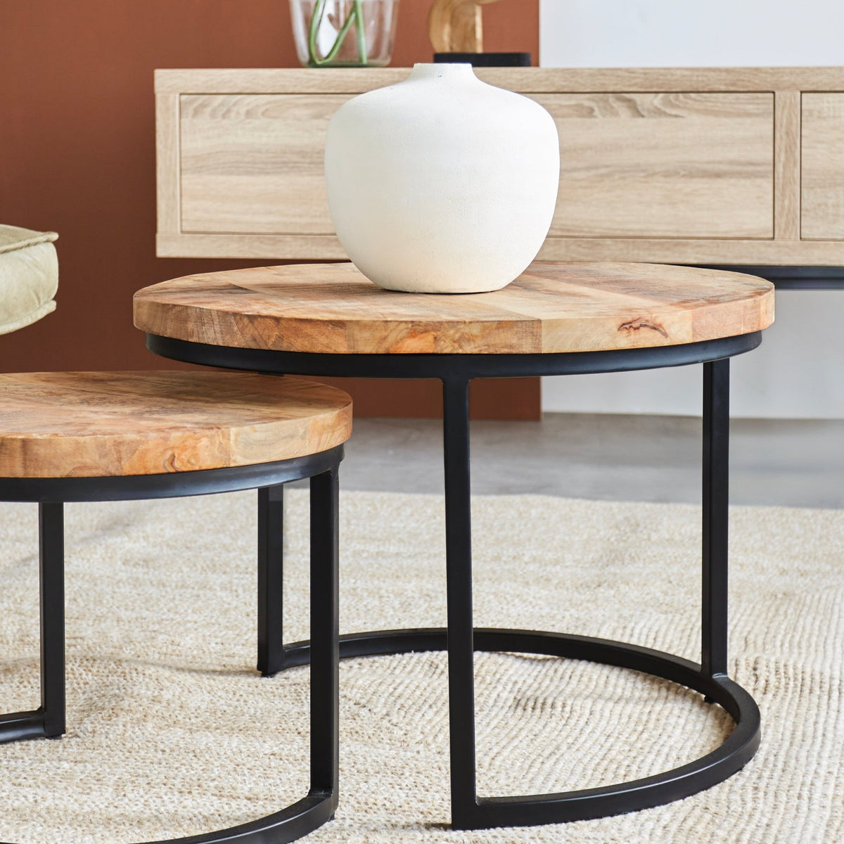 Mango Wood Coffee Tables - Rustic & Durable – Dimehouse