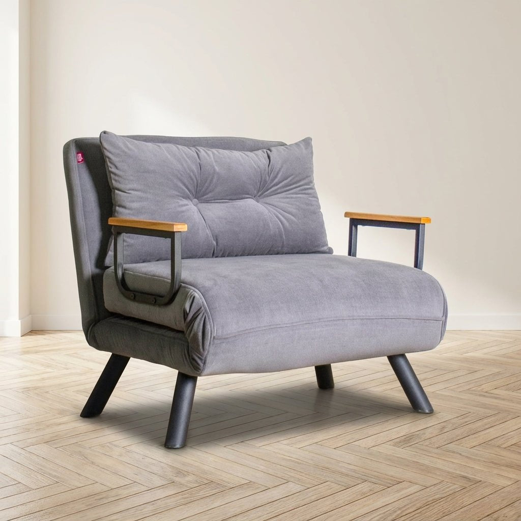 Sleeping armchair Sando gray | Dimehouse