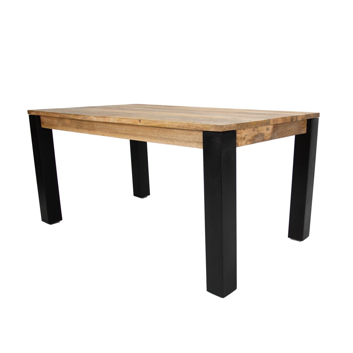 Industrial Dining Table Kansas Mango Wood - Outlet – Dimehouse